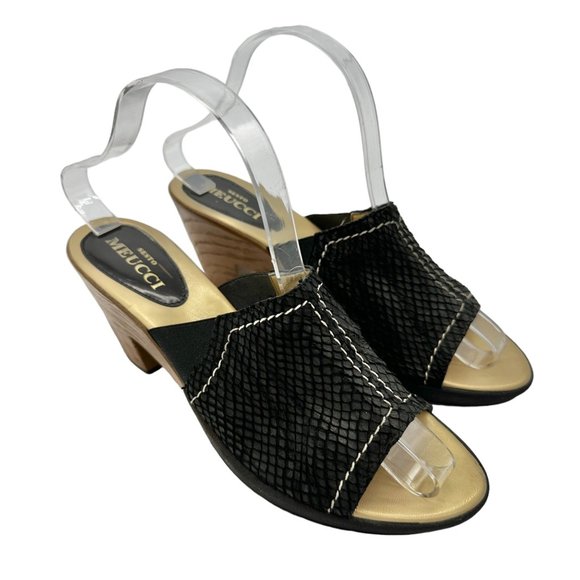 Sesto Meucci | Shoes | Sesto Meucci 85n Nubuck Leather Mule Slide ...